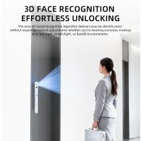 China TUYA Video Doorbell Waterproof Smart Aluminum Door Lock Fingerprint Password Narrow Gate Digital Door Smart Lock for Sliding for sale