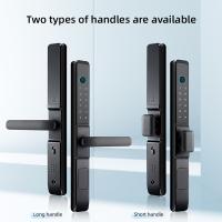 China Yagu TUYA APP Smart Door Lock Waterproof Outdoor Electronic Smart Fingerprint Door Lock Smart Wood Door Home TTLOCK for sale