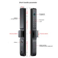 China Yagu TUYA APP Smart Door Lock Waterproof Outdoor Electronic Smart Fingerprint Door Lock Smart Wood Door Home TTLOCK for sale