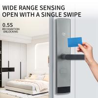 China YAGU Stainless Steel Card Encoder Security Door Lock System for Wood and Brass Doors Hotel Lock Entry Security Locks for Doors for sale