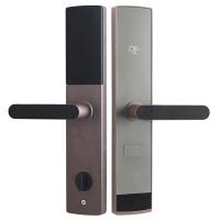 China YAGU Stainless Steel Card Encoder Security Door Lock System for Wood and Brass Doors Hotel Lock Entry Security Locks for Doors for sale