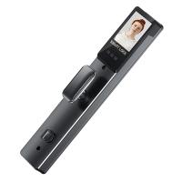 China Smart Door Lock 3D Facial Recognition Wifi Enabled Remote Access Anti Break in Alarm Home Security Easy Setup for sale