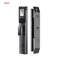 China 3D Face Recognition Door Lock Fully Automatic Electronic Digital Biometric Fingerprint Smart Gate Lock with Facial Scan for Home for sale