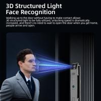 China 3D Face Recognition Door Lock Fully Automatic Electronic Digital Biometric Fingerprint Smart Gate Lock with Facial Scan for Home for sale