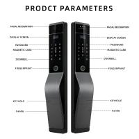 China Yagu Fully Automatic Double-sided Verification Double-sided Waterproof Cell Phone Remote Video  Monitoring Call Smart Locks for sale