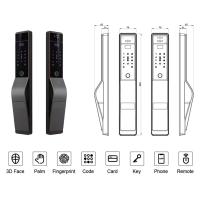 China Yagu Fully Automatic Double-sided Verification Double-sided Waterproof Cell Phone Remote Video  Monitoring Call Smart Locks for sale