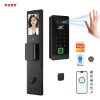 China YAGU Fully Automatic Face/Camera Wifi Main Door Lock Electric Small Remote Control Biometric Fingerprint Gate Lock for sale