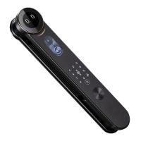 China AI Tuya Video Intercom Automatic Smart Door Lock with Camera and Fingerprint Door Lock Cerradura Inteligente Entry Door Lock for sale