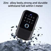 China Smart Key Storage Lock Box K5 Wireless Password Key Safe Alloy Box Ipx5 Waterproof for Tuya App for sale