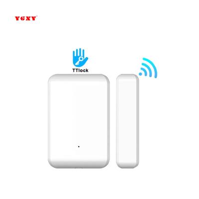 China TTlock App Door Sensor Wireless Alarm Smart Home Office Wireless Magnetic Window Door Magnet DS2 for sale