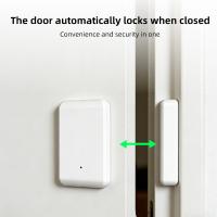 China TTlock App Door Sensor Wireless Alarm Smart Home Office Wireless Magnetic Window Door Magnet DS2 for sale