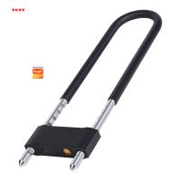 China YAGU Tuya Smart Locks Glass Door U-shaped Fingerprint Combination Smart Lock U-lock for sale