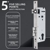 China YAGU Stainless Steel 3085 3585 4085 5085 6085 7085 7585mm Special Lock Body for Mechanical Password Lock  Door Lock Accessories for sale