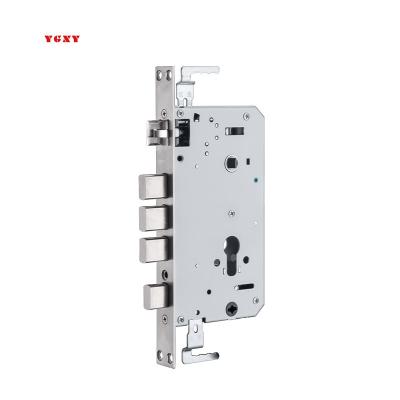 China YAGU Stainless Steel 6068 7068 7568 24*240mm Anti Theft Door Lock Body  Door Lock Accessories for sale