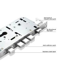 China YAGU Stainless Steel 6068 7068 7568 24*240mm Anti Theft Door Lock Body  Door Lock Accessories for sale
