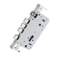 China YAGU Stainless Steel 6068 7068 7568 24*240mm Anti Theft Door Lock Body  Door Lock Accessories for sale