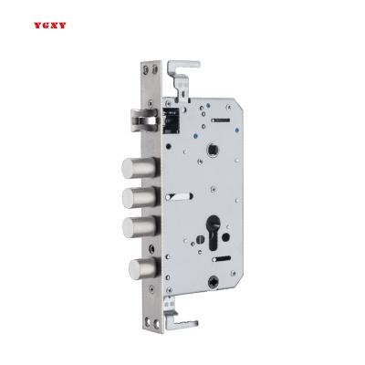 China YAGU Stainless Steel 6068 30*240mm Anti Theft Door Lock Body  Door Lock Accessories for sale