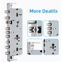 China YAGU Stainless Steel 6068 7068  40*388mm Anti Theft Door Lock Body  Door Lock Accessories for sale