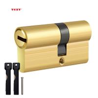 China 55MM Length High Security Cylinder Door Lock Core With 2 Piece Key Door Lock Cylinder Door Lock Accessories for sale