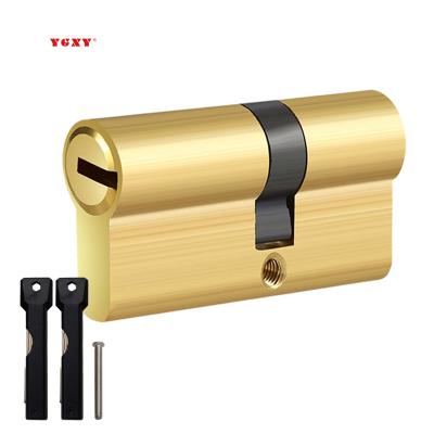 China 55MM Length High Security Cylinder Door Lock Core With 2 Piece Key Door Lock Cylinder Door Lock Accessories for sale