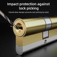 China 65 75 85 95 105MM Length High Security Cylinder Door Lock Core With 2 Piece Key Door Lock Cylinder Door Lock Accessories for sale
