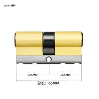 China 65 75 85 95 105MM Length High Security Cylinder Door Lock Core With 2 Piece Key Door Lock Cylinder Door Lock Accessories for sale
