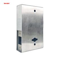 China Factory Price Embedded Weldable Stainless Steel Weldable Gate Lock Box Unpainted Steel Box for sale