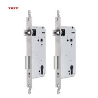 China YAGU Stainless Steel 3085 3585 4085 4585 mm Aluminum Alloy Door Multi-point Lock Body  Door Lock Accessories for sale