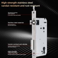 China YAGU Stainless Steel 3085 3585 4085 4585 mm Aluminum Alloy Door Multi-point Lock Body  Door Lock Accessories for sale