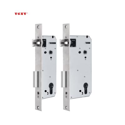 China YAGU Stainless Steel 2085 2585 3085 3585 4085 5085 6085mm Aluminum Door Lock Body Door Lock Accessories for sale
