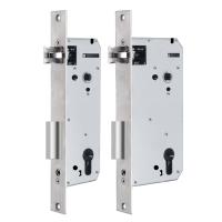 China YAGU Stainless Steel 2085 2585 3085 3585 4085 5085 6085mm Aluminum Door Lock Body Door Lock Accessories for sale
