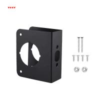 China Factory Direct Sale Waterproof Stainless Steel Front Door Reinforcement Kit Door Lock Security Reinforcer Key Plate Cover for sale