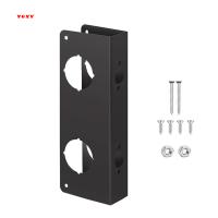 China Stainless Steel 1-3/4 Inch Thick Door Reinforcer Security Defender Door Strengthening Locks Premium Window Accessories for sale