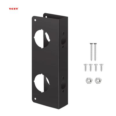 China Stainless Steel 1-3/4 Inch Thick Door Reinforcer Security Defender Door Strengthening Locks Premium Window Accessories for sale