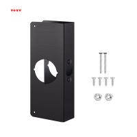 China Modern Steel Security Door Lock with Screw Installation Durable Additional Door Lock Edge Reinforcer for sale