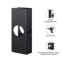 China Modern Steel Security Door Lock with Screw Installation Durable Additional Door Lock Edge Reinforcer for sale