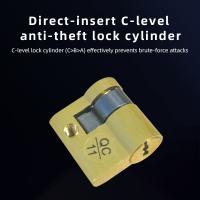 China 32MM Ultra-thin Short Lock Cylinder  Security Cylinder Door Lock Core With 2 Piece Key Door Lock Cylinder Door Lock Accessories for sale