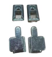 China Recyclable Retractable Wardrobe Sliding Door Hardware Zinc Alloy for sale