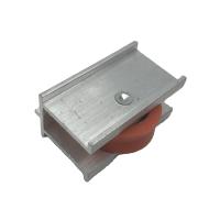 China Bypass Nylon Aluminium Sliding Door Rollers Hardware Components 50kg Load for sale