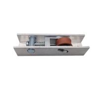 China Self Lubricating Aluminium Sliding Door Rollers Gate Rolling Wheels 92mm for sale