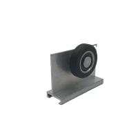China Lightweight Aluminium Sliding Door Rollers Nylon Pulley Wheel Accessories 25kg Load for sale