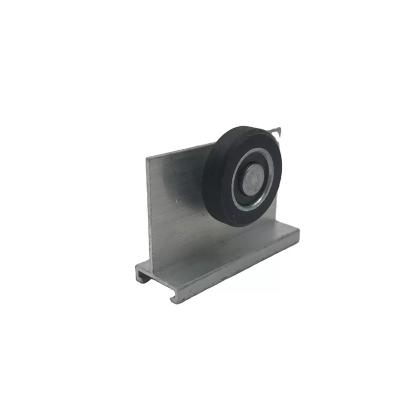 China Lightweight Aluminium Sliding Door Rollers Nylon Pulley Wheel Accessories 25kg Load for sale