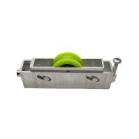 China Nylon Aluminium Pantry Door Roller Wheel 31mm For Sliding glass Window 50kg Load for sale