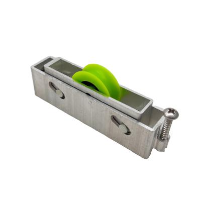 China Nylon Aluminium Pantry Door Roller Wheel 31mm For Sliding glass Window 50kg Load for sale