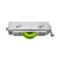 China Nylon Aluminium Pantry Door Roller Wheel 31mm For Sliding glass Window 50kg Load for sale