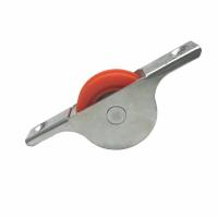 China 34mm Universal Quiet Aluminium Sliding Door Runner Wheels Rollers Replacement for sale