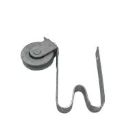 China ANSI Graded Steel Sliding Door Wheels Rollers For Wardrobe Cupboard for sale