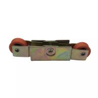 China Adjustable Steel Aluminium Sliding Wheel Rollers 100kg For Wardrobe warehouse for sale