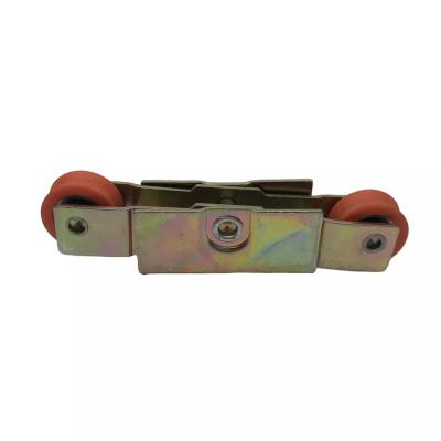 China Adjustable Steel Aluminium Sliding Wheel Rollers 100kg For Wardrobe warehouse for sale
