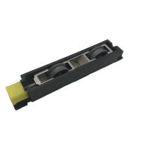 China 160KG Heavy Sliding Plastic Door Roller Wheels Sand Resistant Nylon Housing for sale